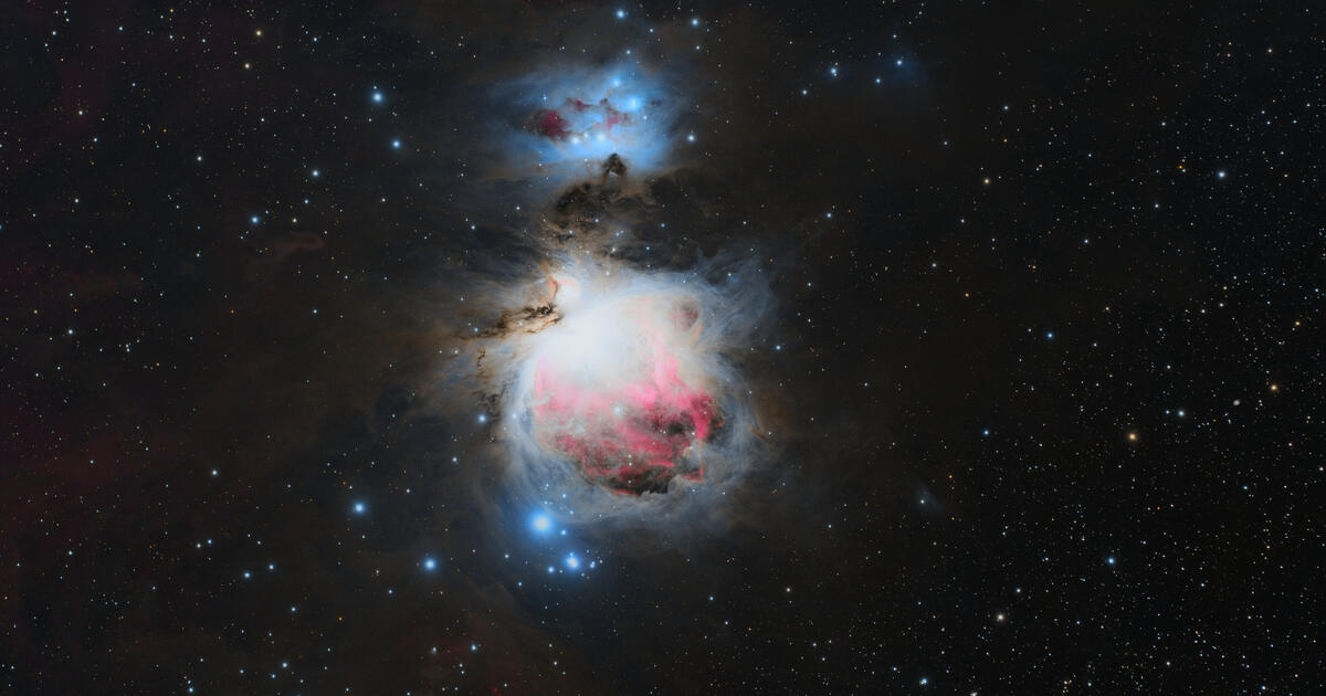 M42 & The running man nebula | Telescope Live